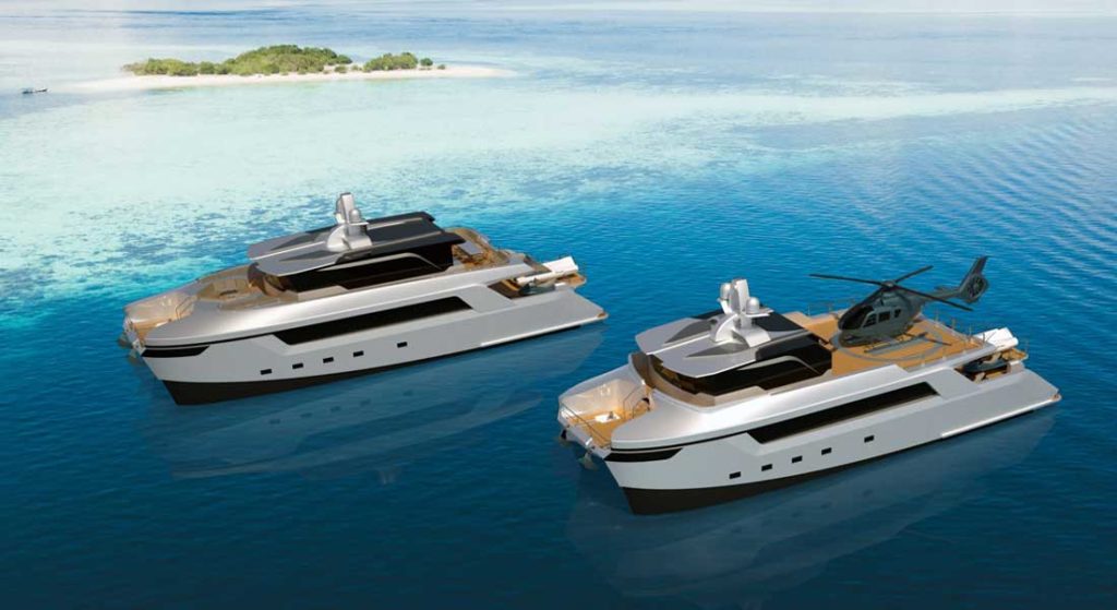 27M Catamaran Motoryachts and Shadow Vessels Join Echo Yachts’ Design ...