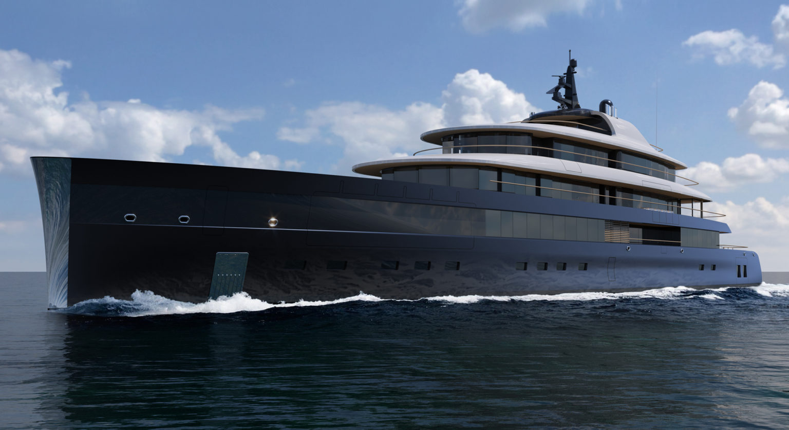 1st Sanlorenzo 58 Steel Yacht Perla Lunar Puts Stars in Her Owners ...